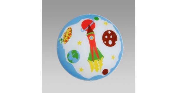 1361 ROCKET 1XE27/60W Detska plafonska svetilka