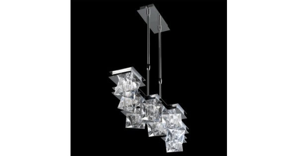 1545 BAIKO 8xG9/40W chrome Visecka svetilka