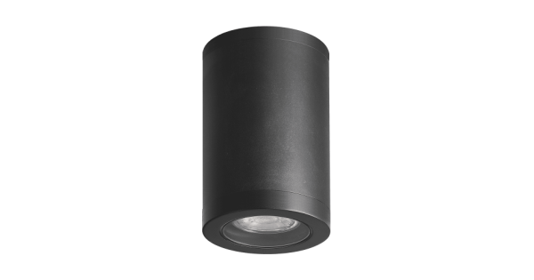 48325 MOPTI GU10/7W LED IP54 CRNO Tavanska svetilka